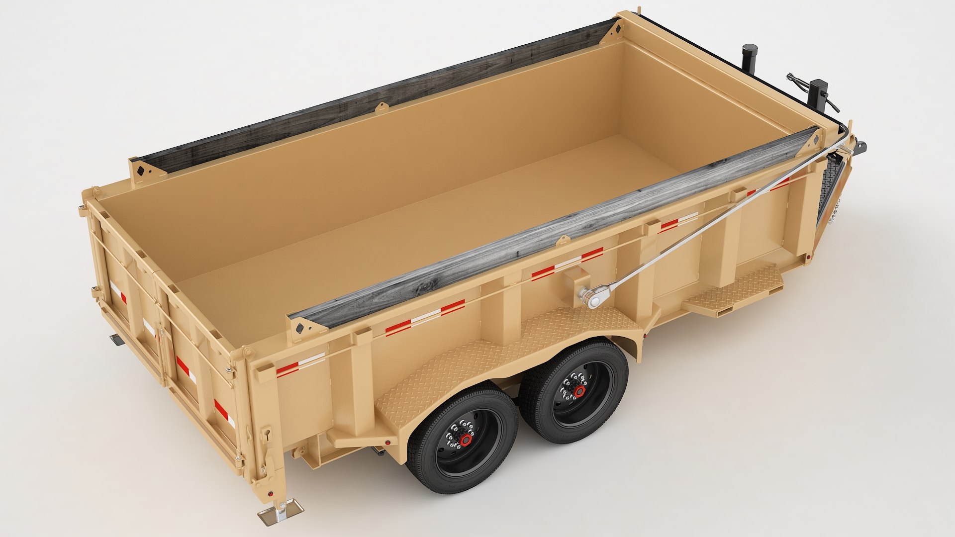 3D Dump Trailer 09 - TurboSquid 2211598