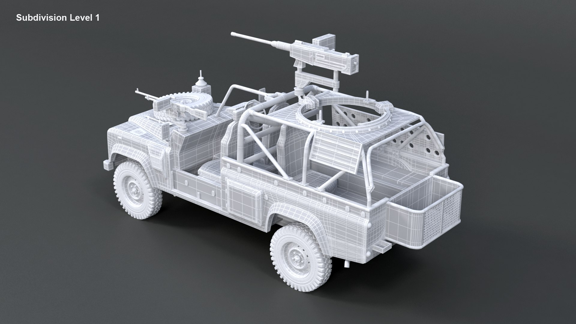 3D Defender Wolf Wmik - TurboSquid 1693796
