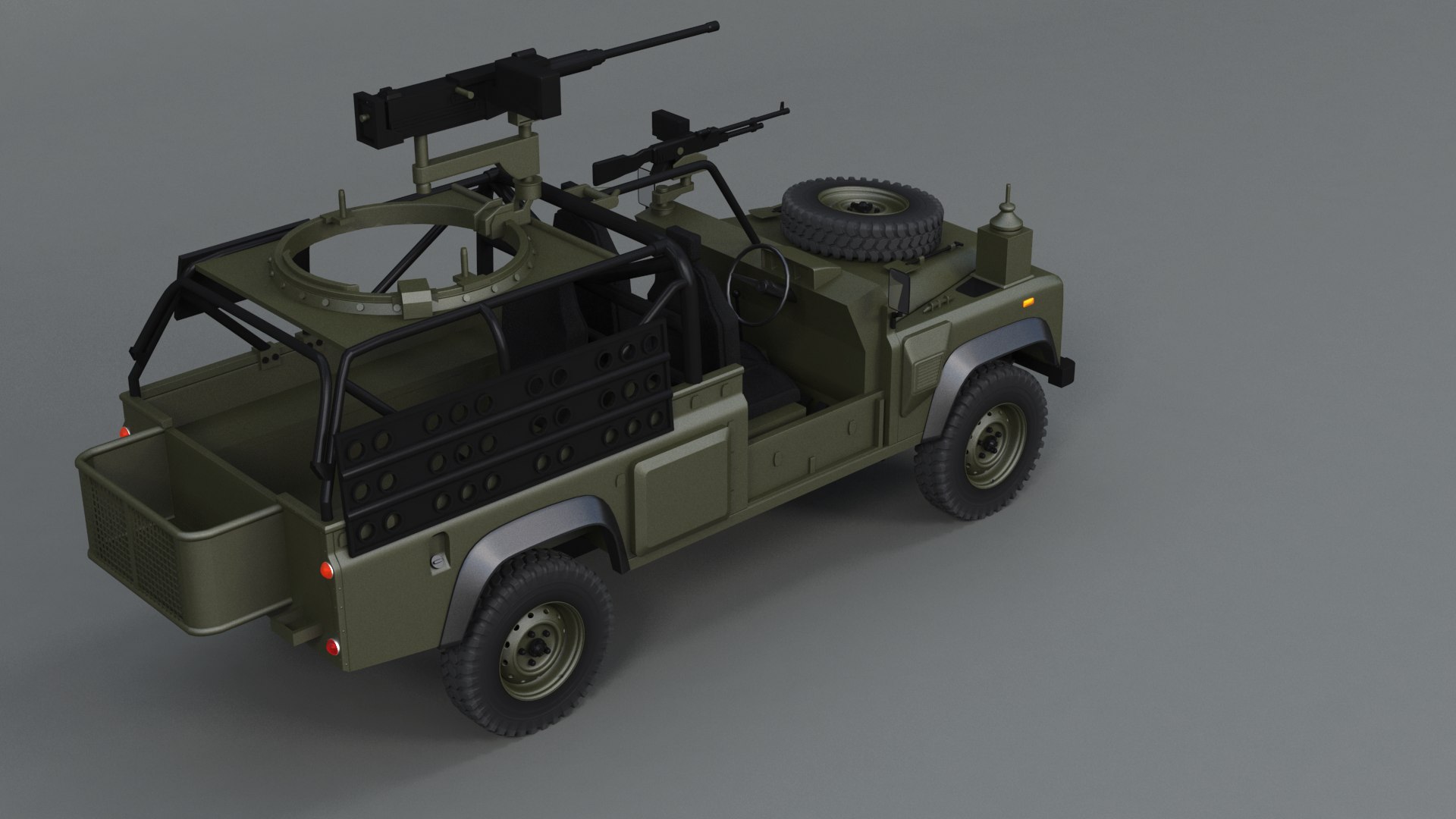 3D Defender Wolf Wmik - TurboSquid 1693796