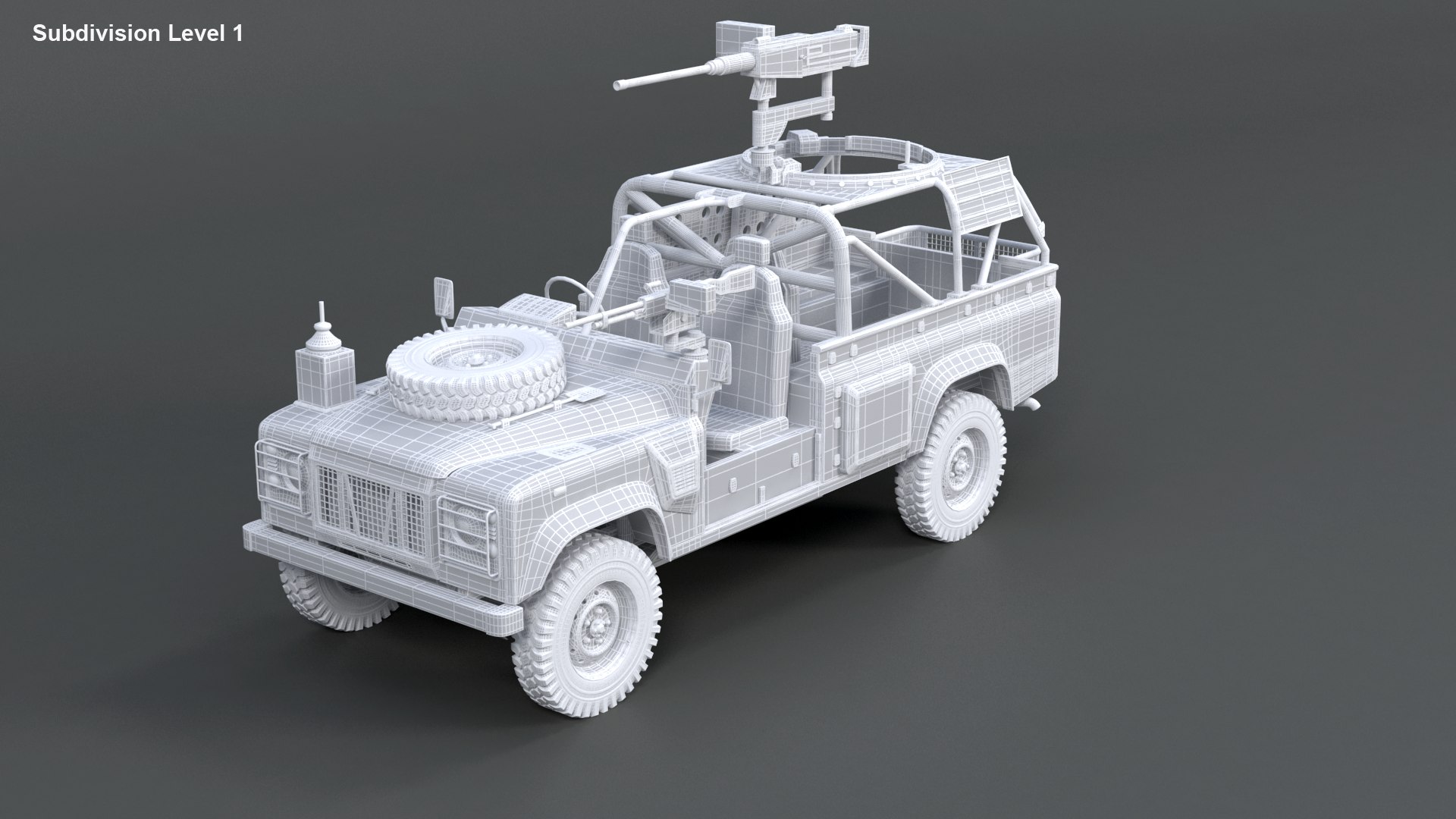 3D Defender Wolf Wmik - TurboSquid 1693796