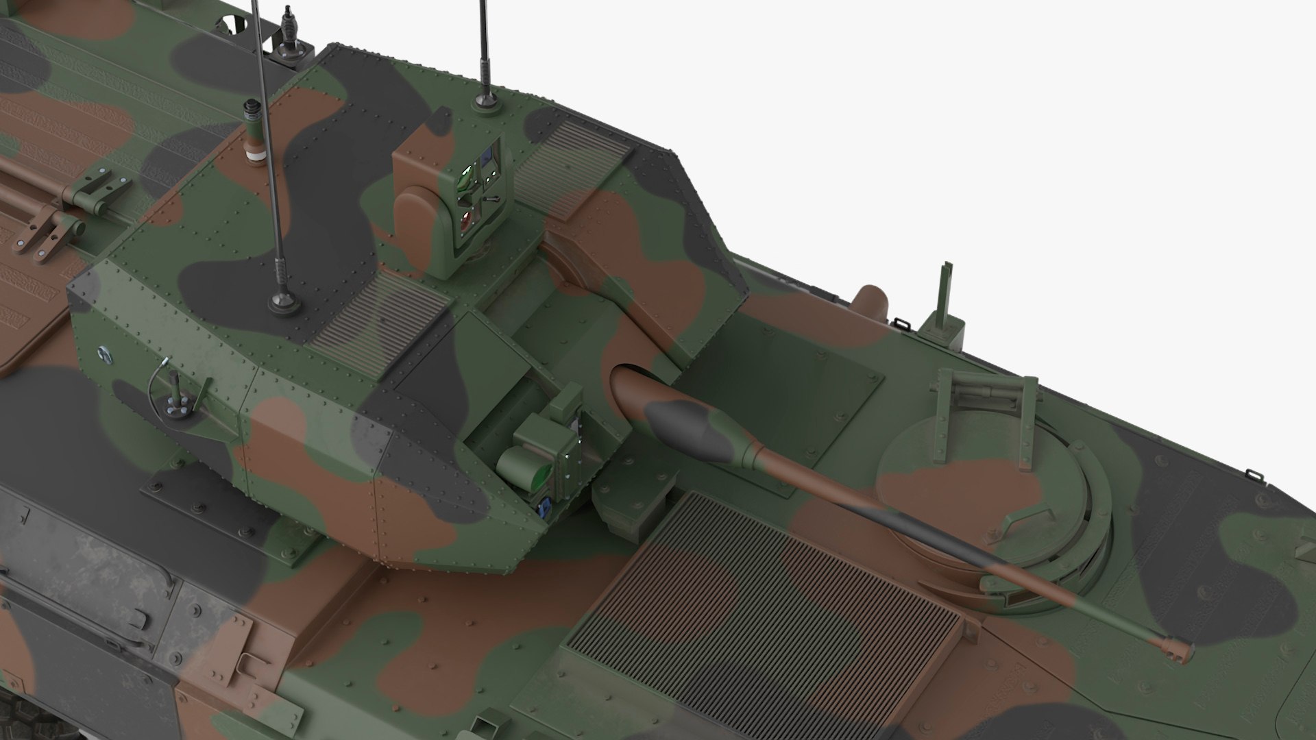 3D Model US Amphibious Combat Vehicle ACV With 30mm Gun - TurboSquid 2275025