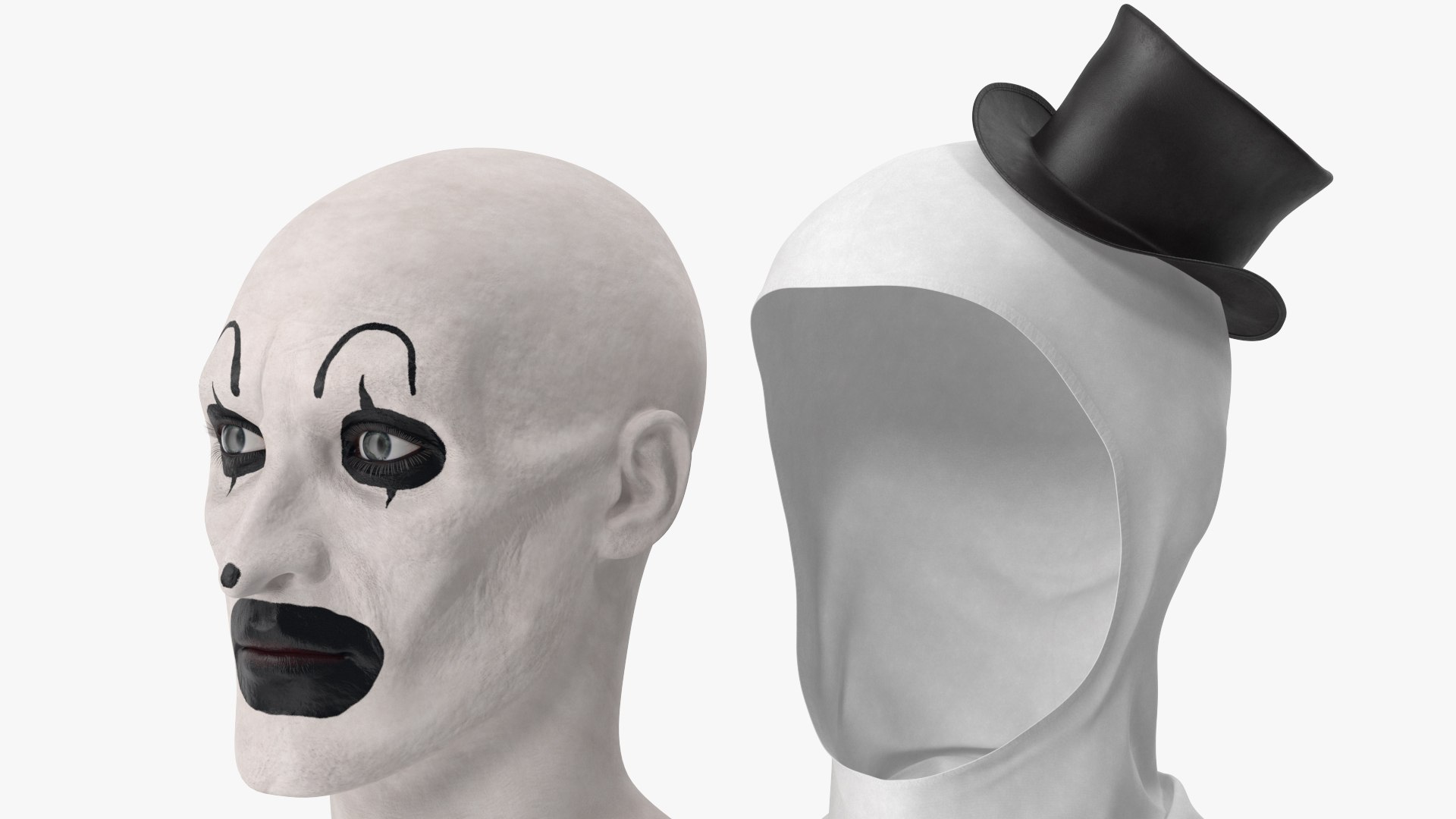 Clown Head v 7 3D - TurboSquid 1910717