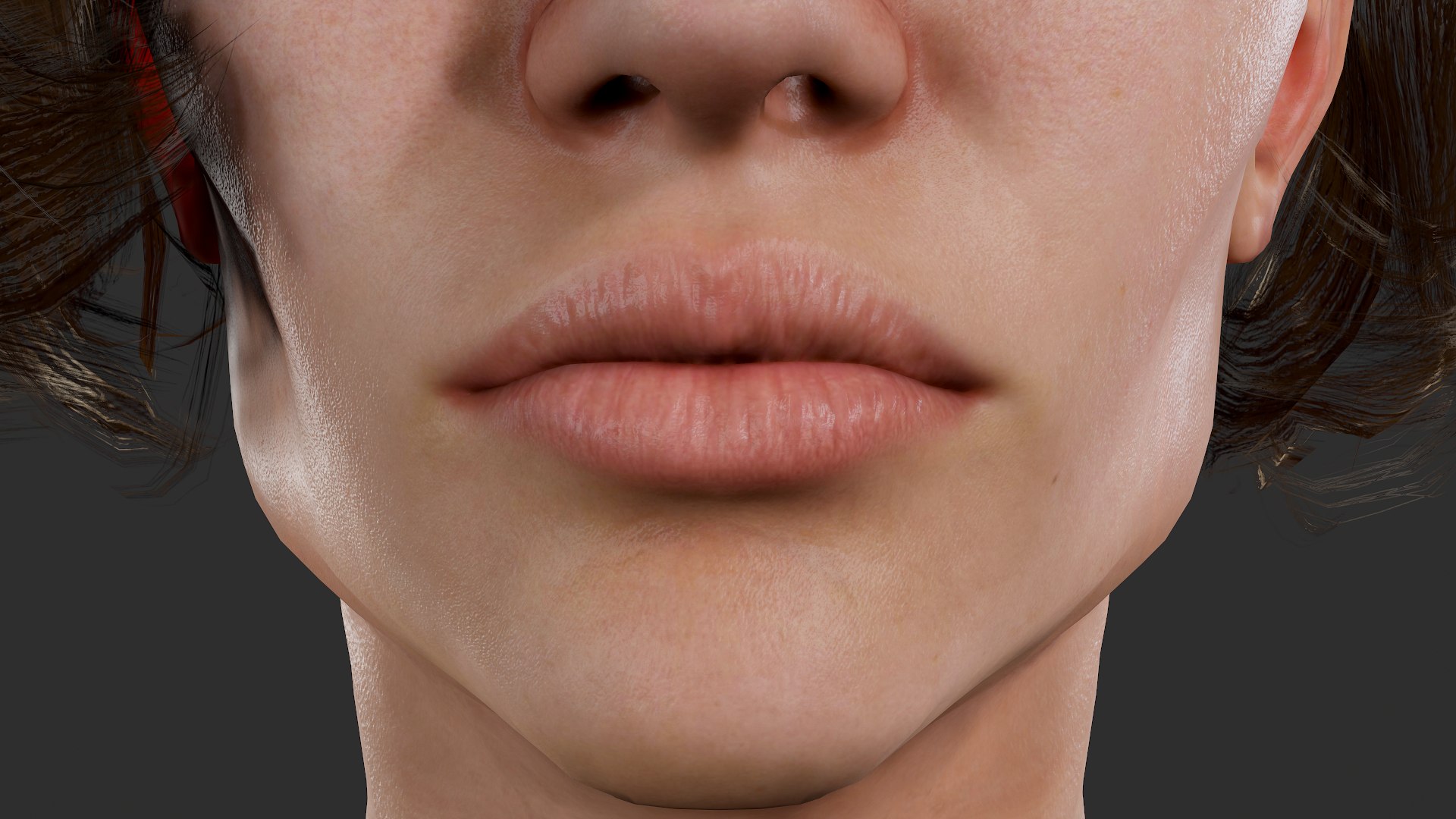 Free 3D Realistic Model Of Female Head Anna - TurboSquid 1781059