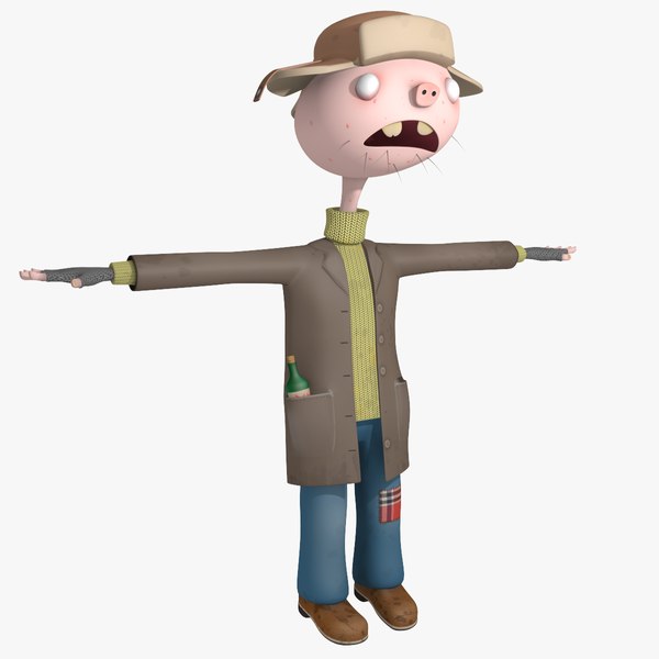 modelo 3d El vagabundo - TurboSquid 1276458