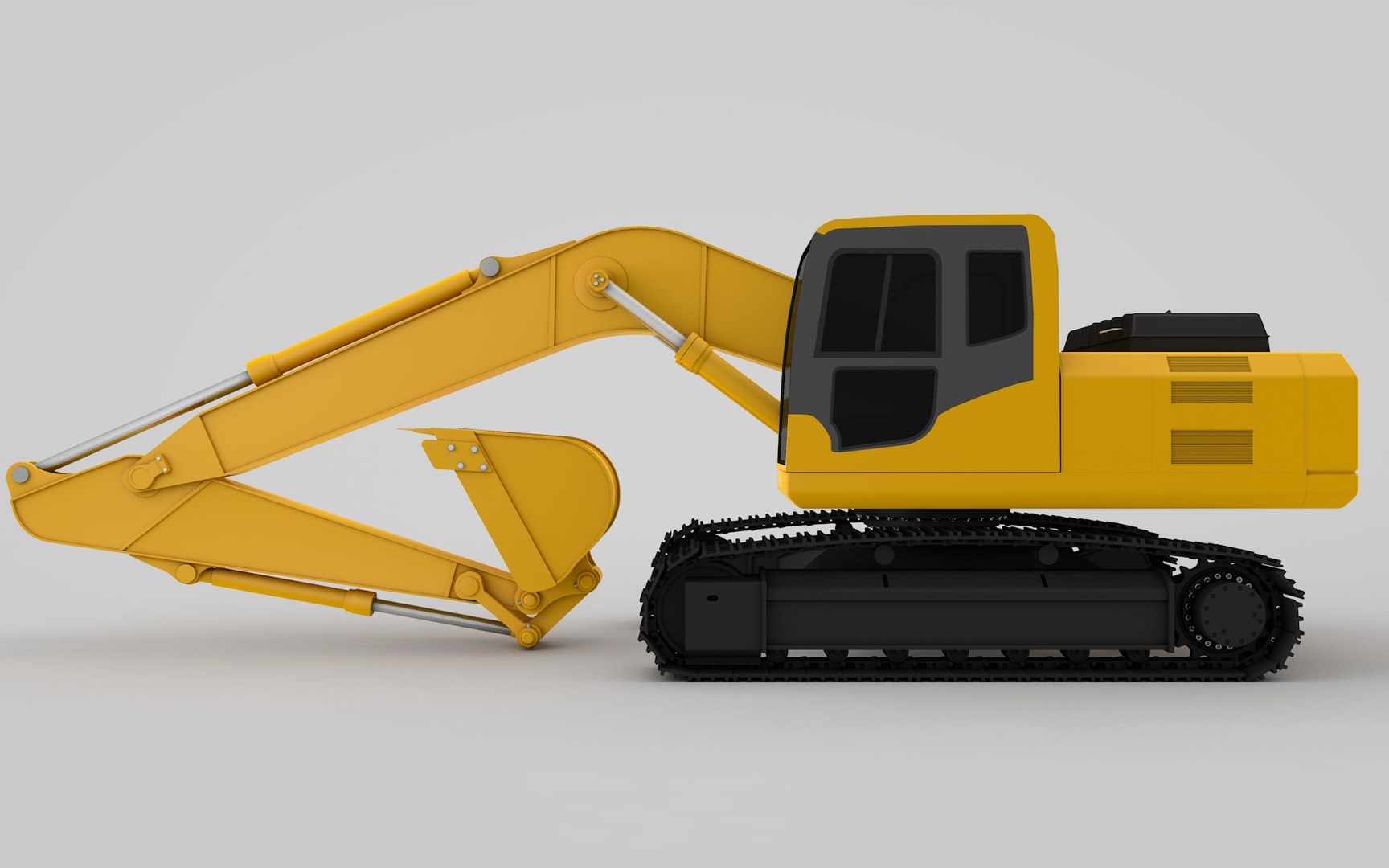 3D Crawler Excavators Model - TurboSquid 1988247
