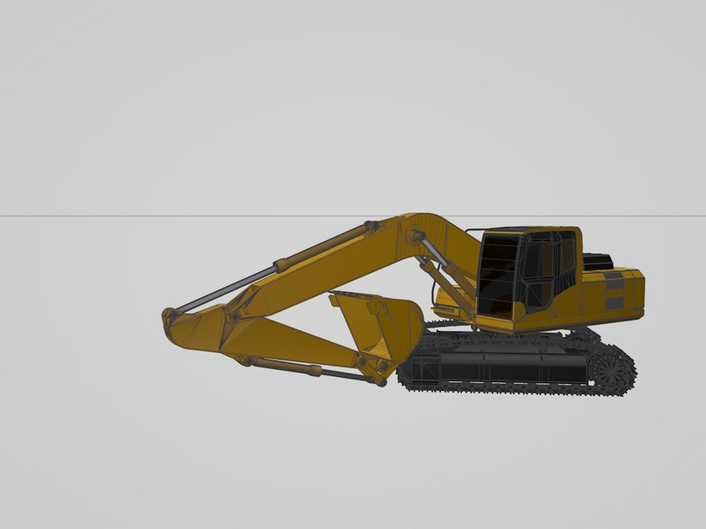 3D Crawler Excavators model - TurboSquid 1988247