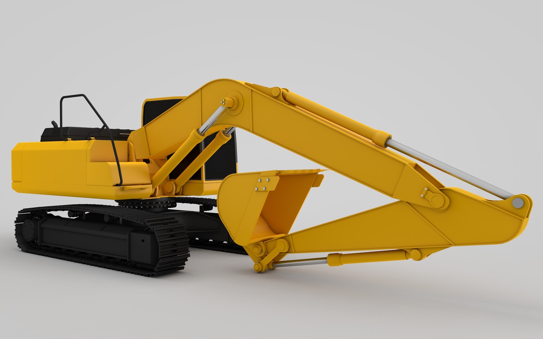 3D Crawler Excavators Model - TurboSquid 1988247