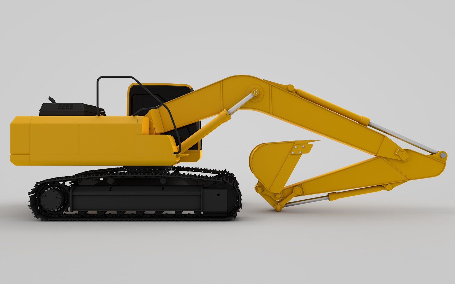 3D Crawler Excavators Model - TurboSquid 1988247