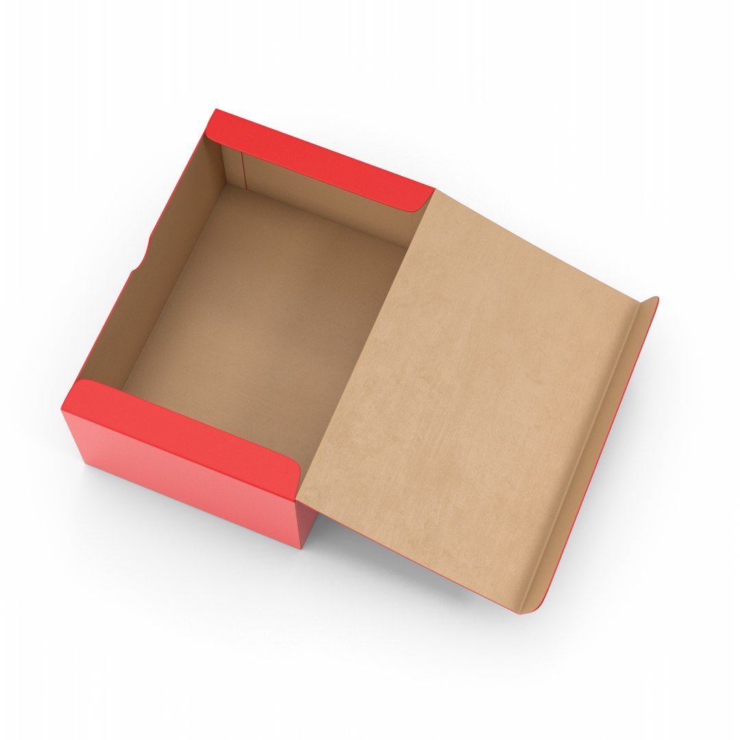 3D Red Box Packages - TurboSquid 2066629