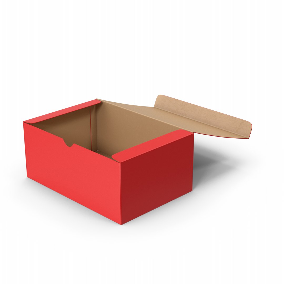 3D Red Box Packages - TurboSquid 2066629