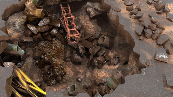 3D hole effects - TurboSquid 1348606