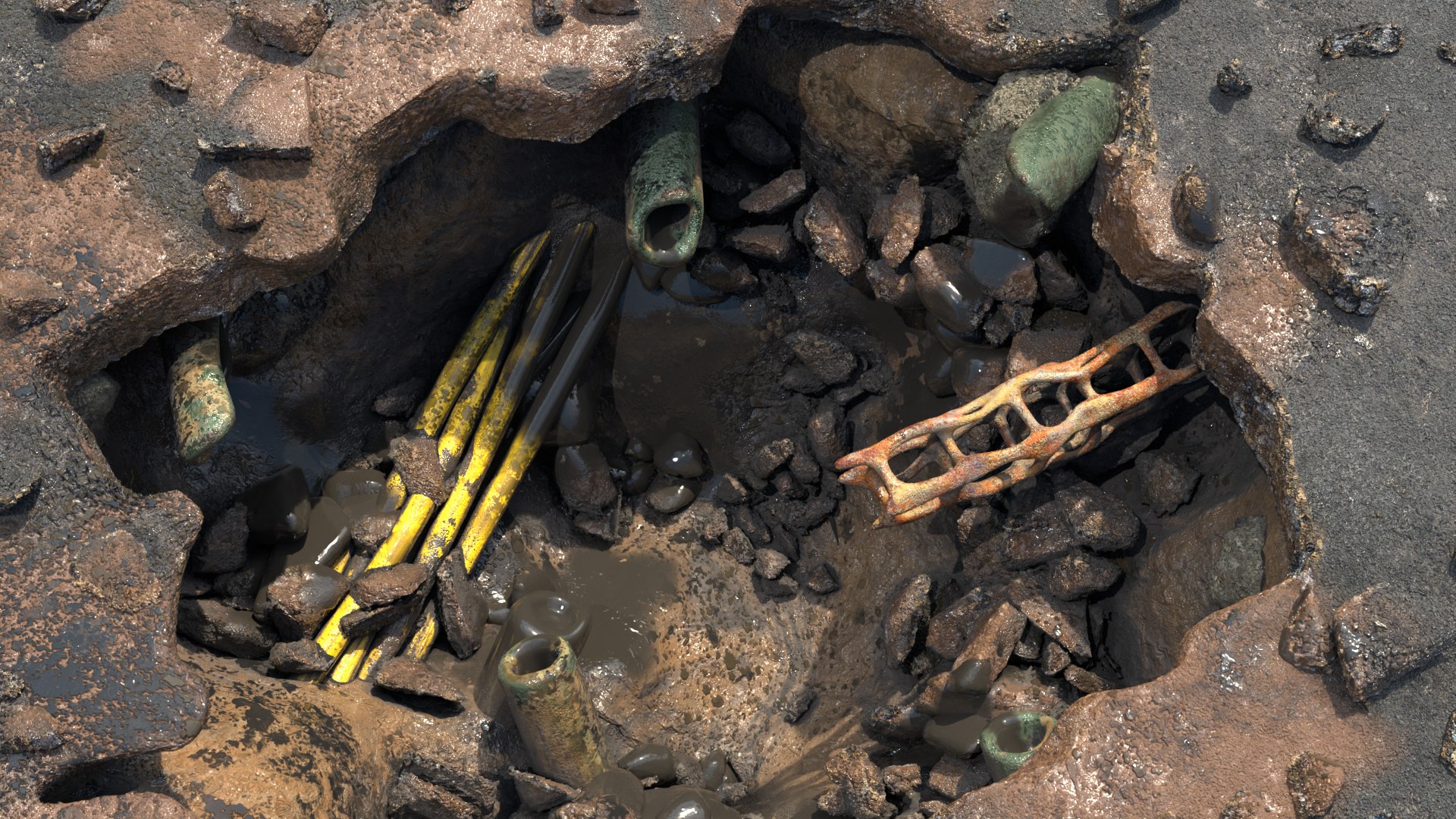 3D Hole Effects - TurboSquid 1348606