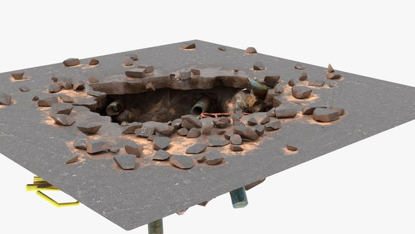 3D hole effects - TurboSquid 1348606