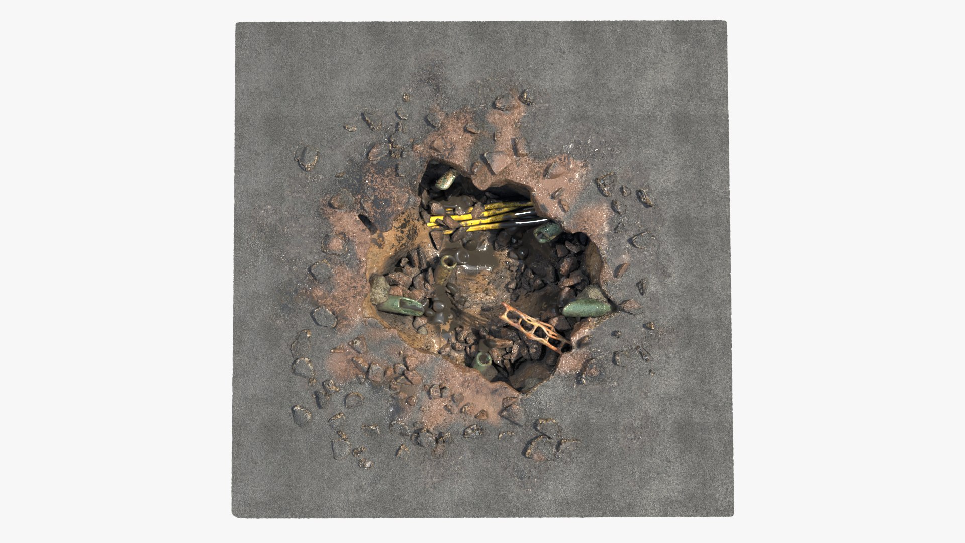 3D Hole Effects - TurboSquid 1348606