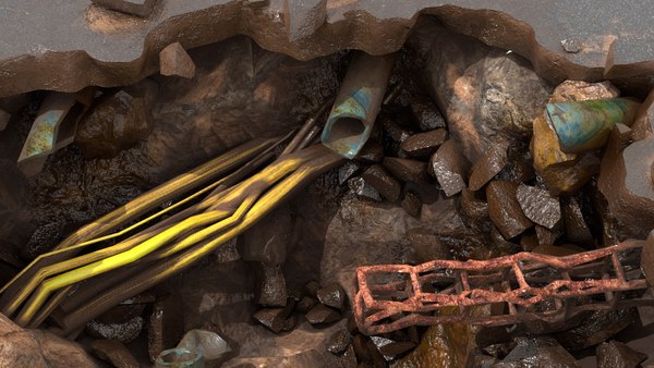 3D hole effects - TurboSquid 1348606