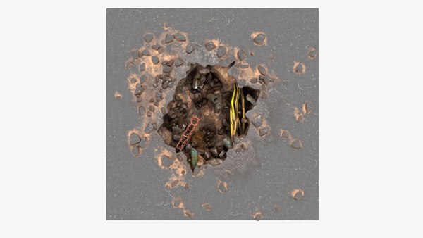 3D hole effects - TurboSquid 1348606