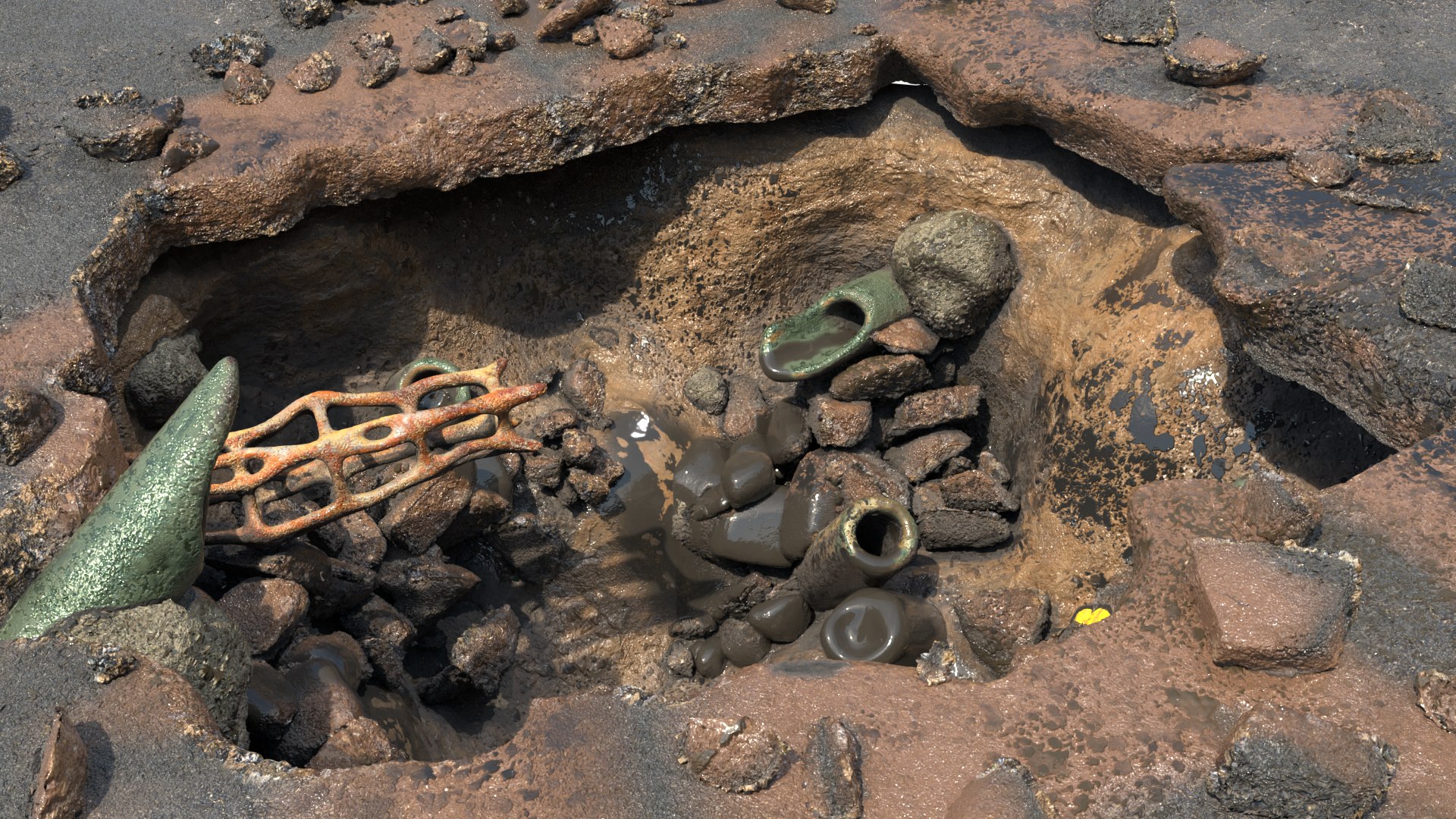 3D Hole Effects - TurboSquid 1348606