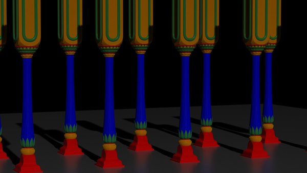 modelo 3d Columna torcida - TurboSquid 482048