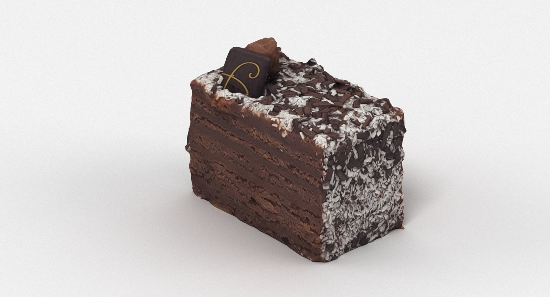 3D Cake Realistic - TurboSquid 1323048