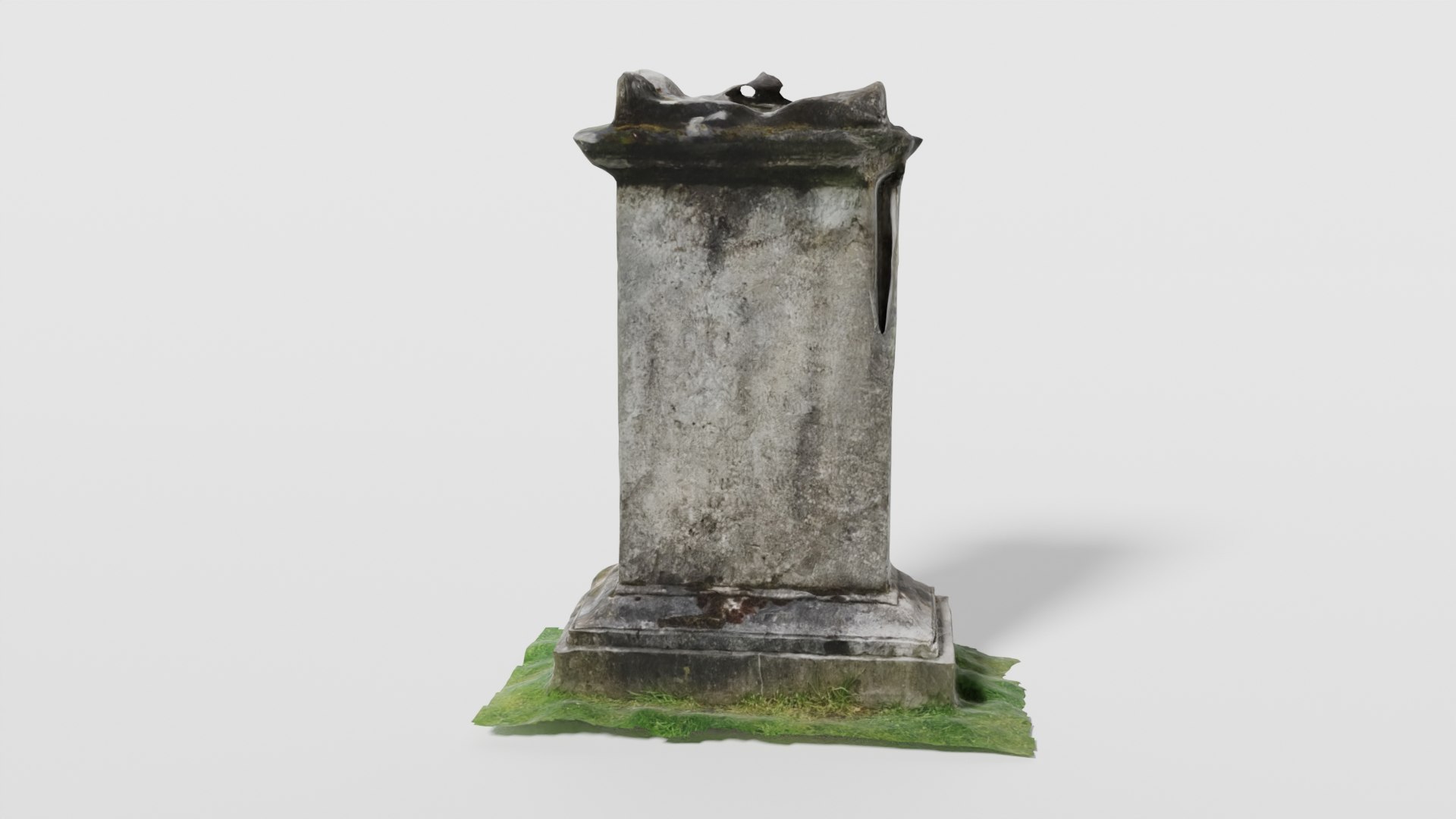 3D Cemetery Headstone Model - TurboSquid 2064292