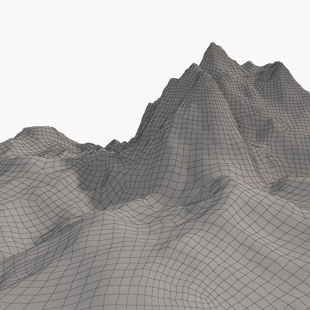 Mountain Landscape 3d Max