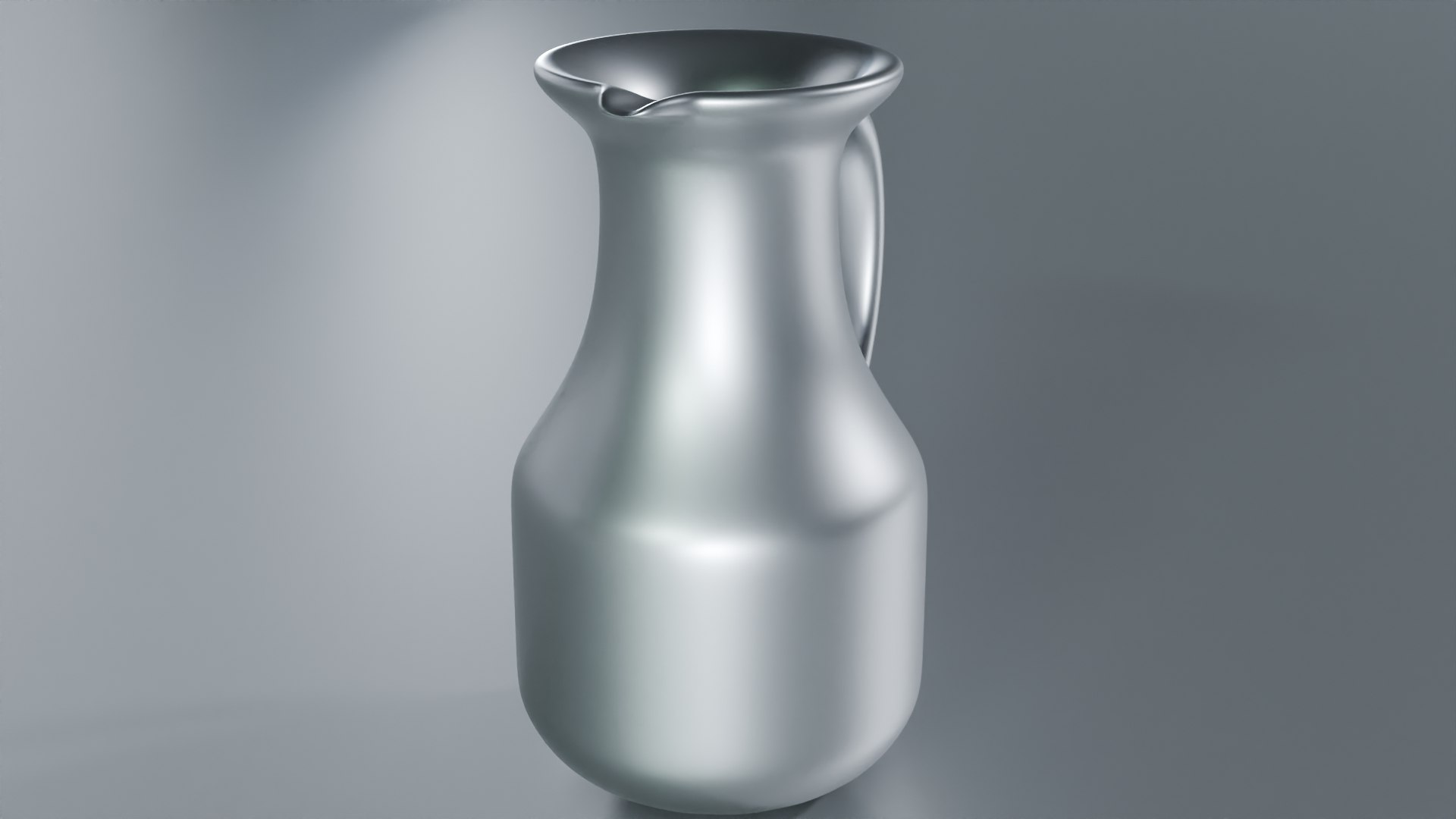 Minimalist Matte Metal Ceramic Pitcher 3D Model - TurboSquid 2560691