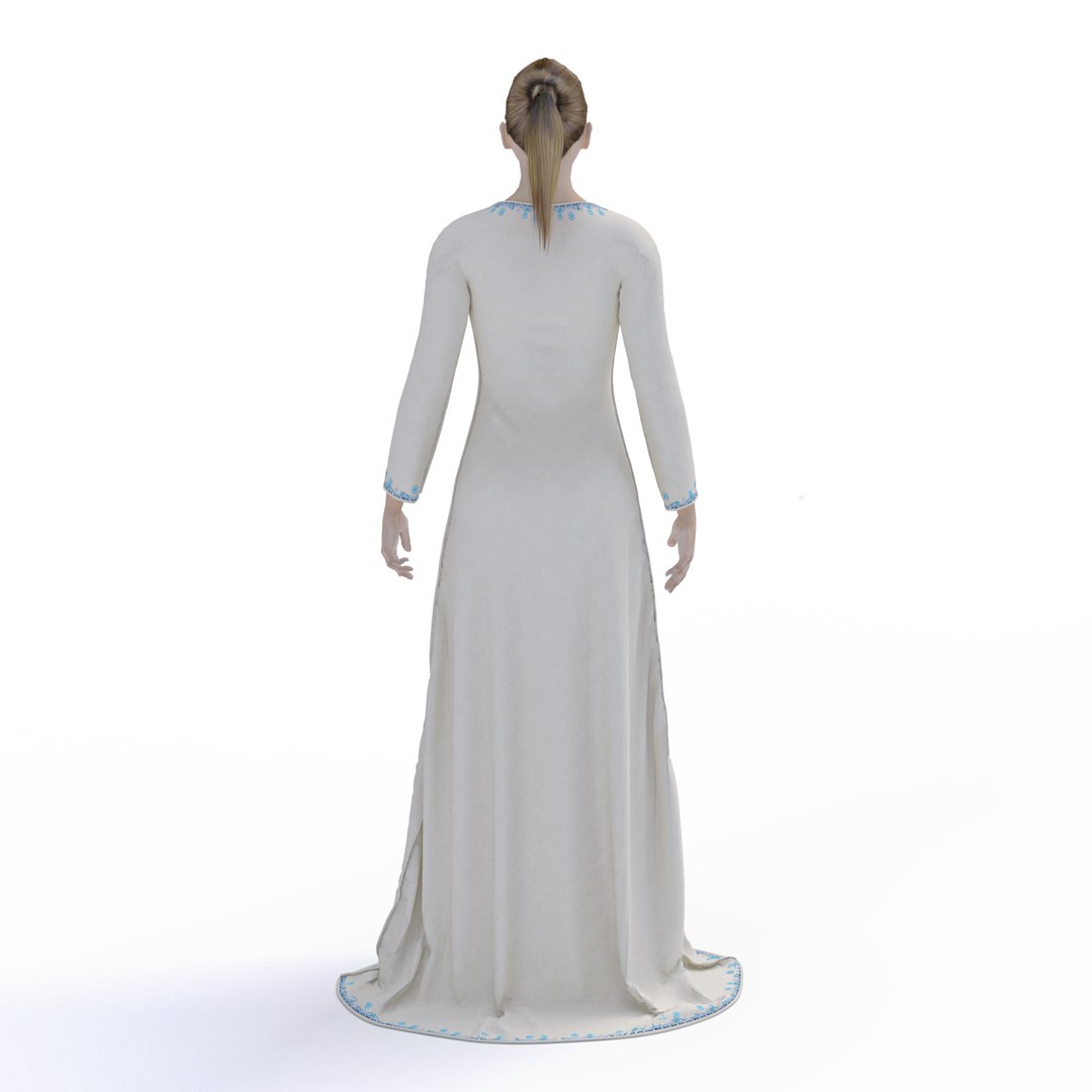 Character Female Cloth 3D - TurboSquid 1591172