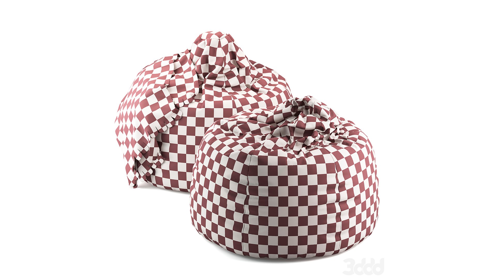 SOFTLINE MAGNUM Pouf 3D Model - TurboSquid 2381752