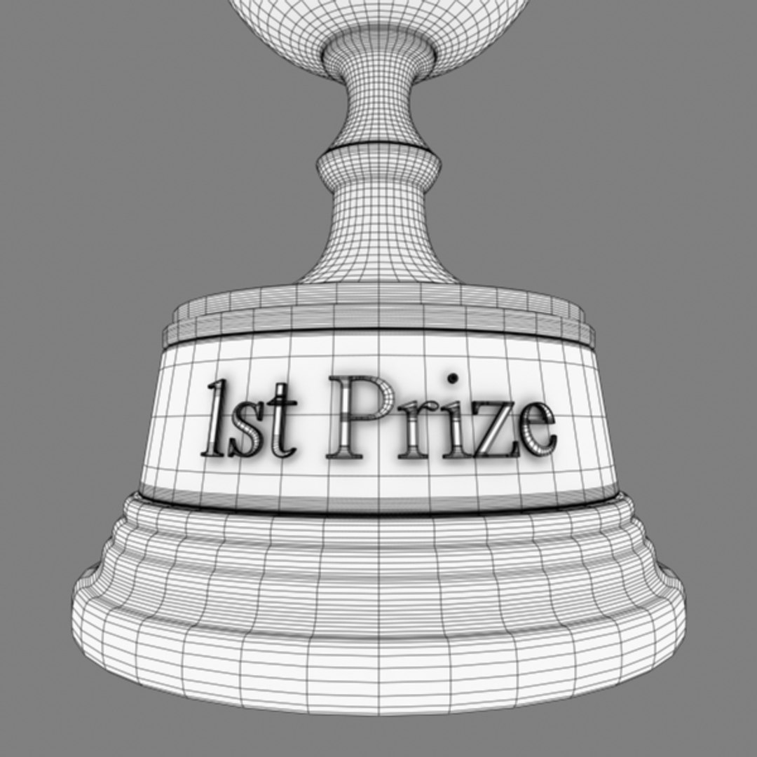 3d Model Trophy Award