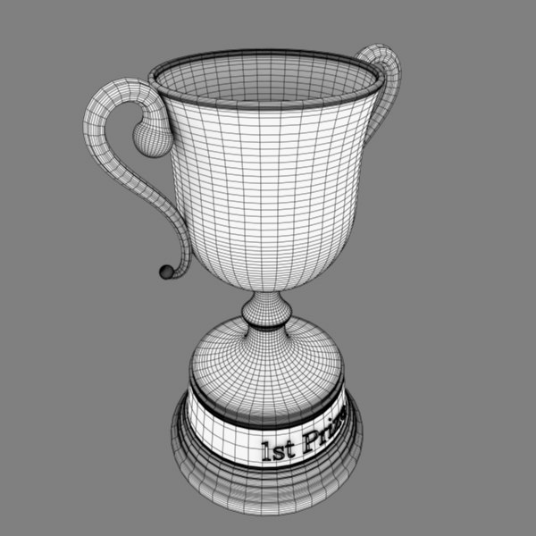 3d model trophy award