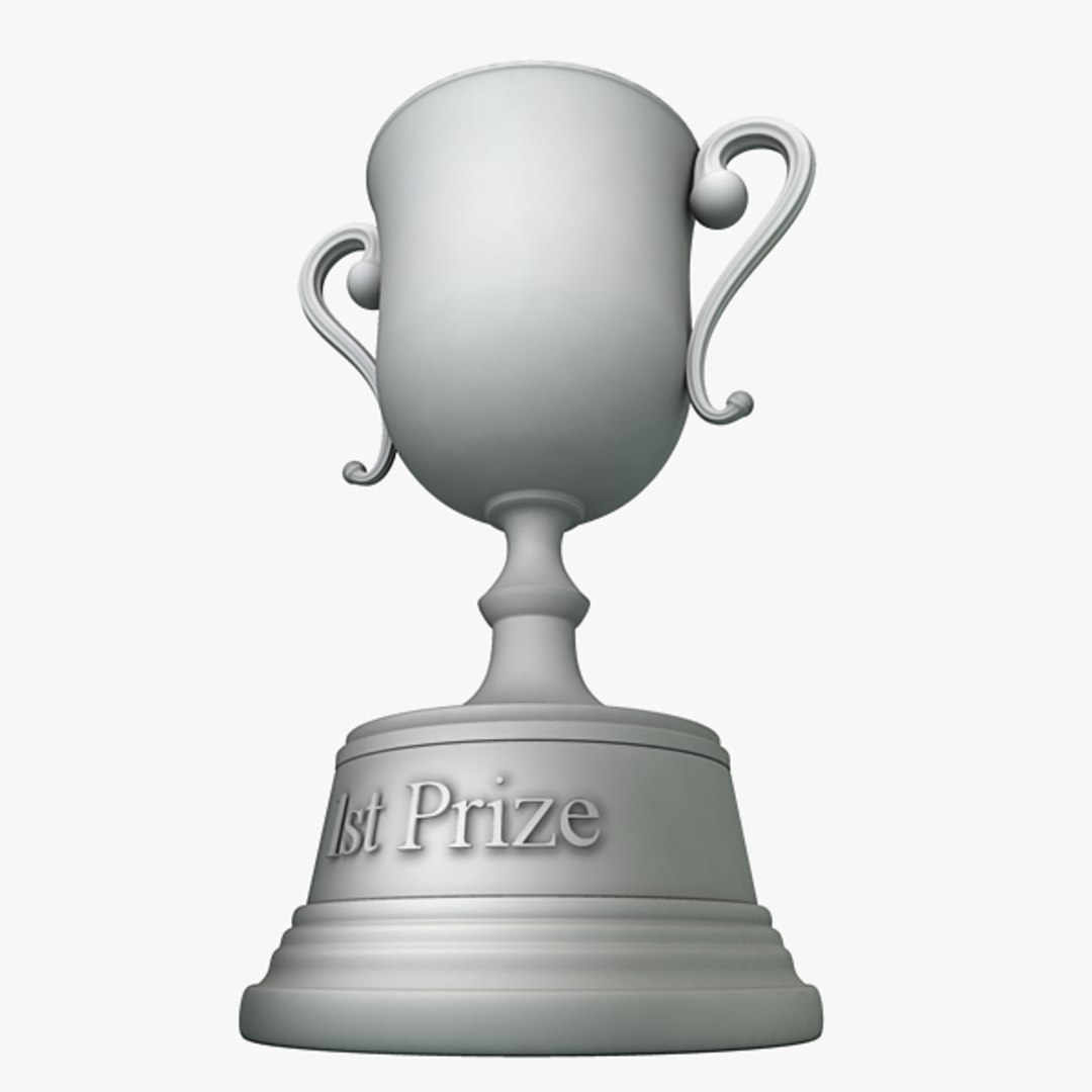 3d Model Trophy Award