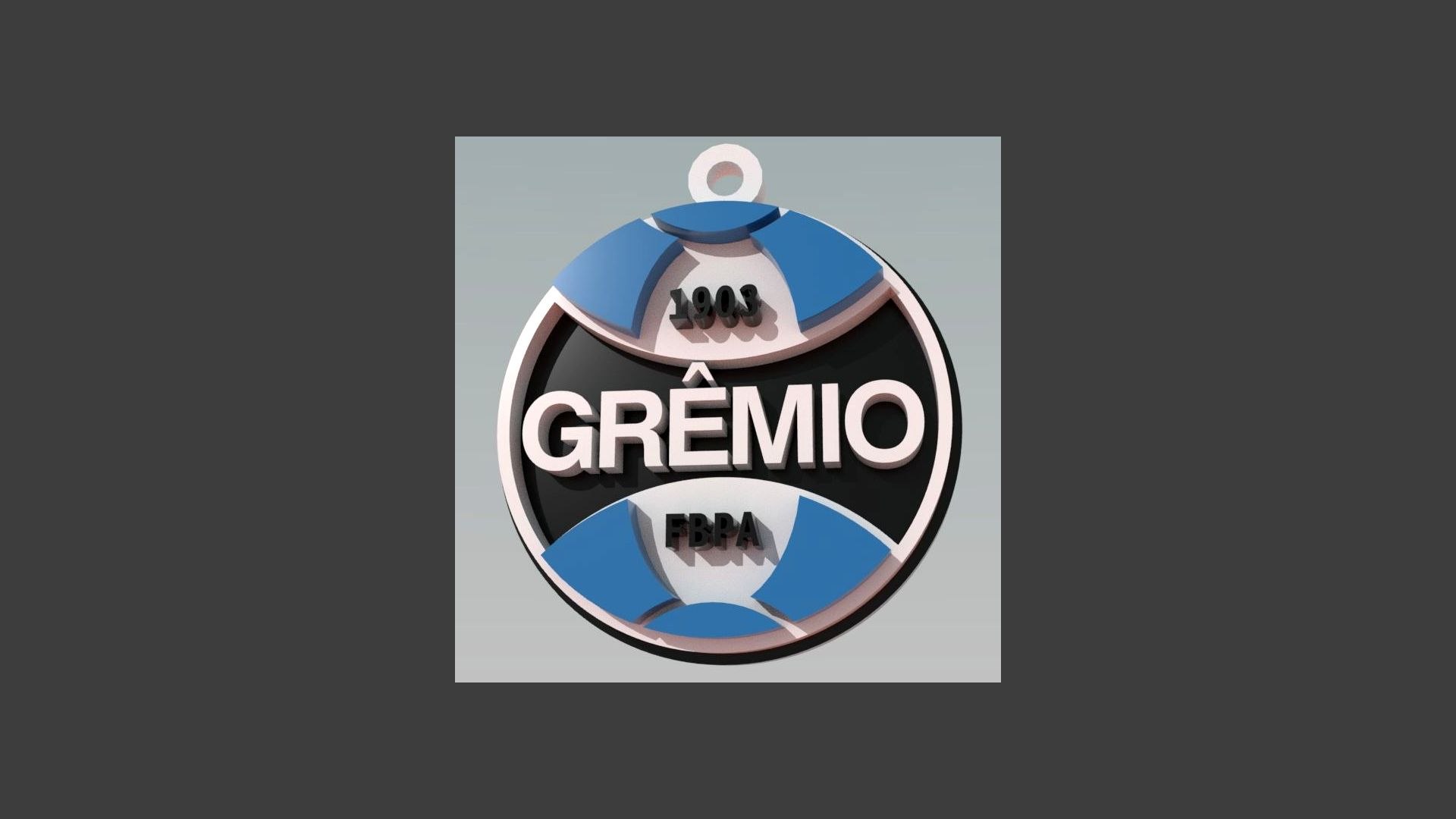 Gremio 로고 인쇄 및 렌더링 가능한 로고 방패 키찬 3D 모델 - TurboSquid 2225637