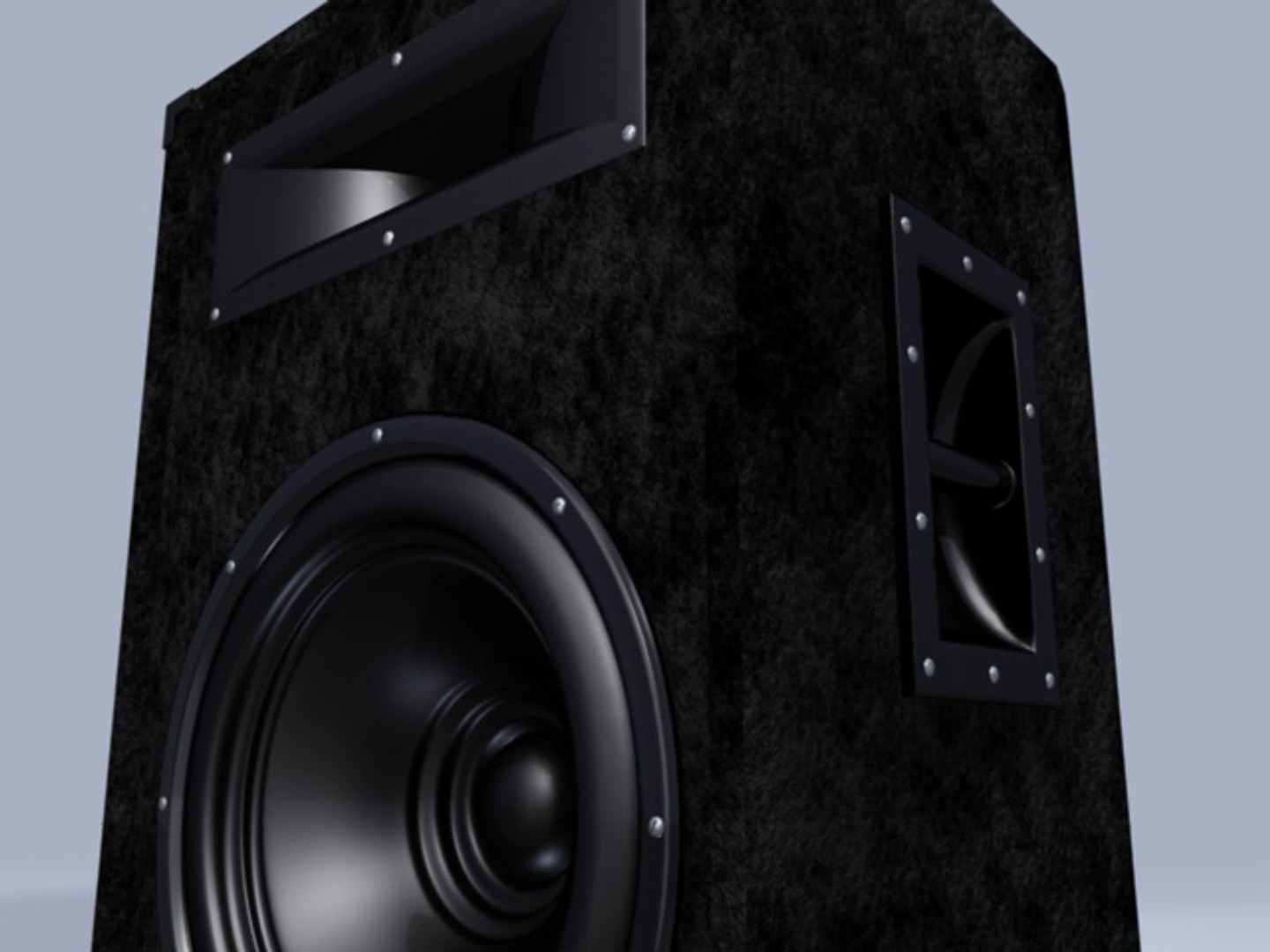 Speaker Box 3d Model