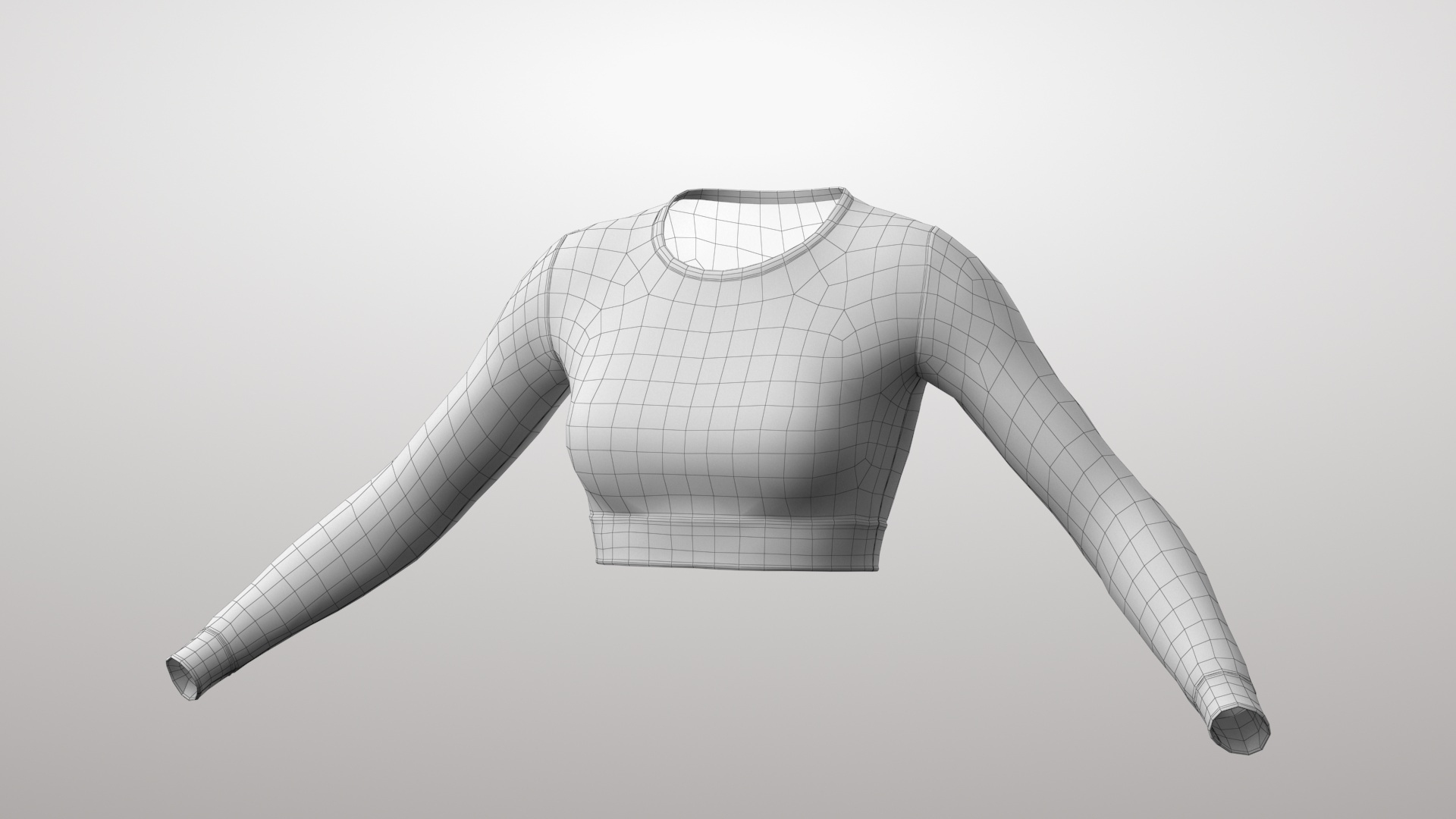 T-shirt Female 3v PBR 3D Model - TurboSquid 1900575