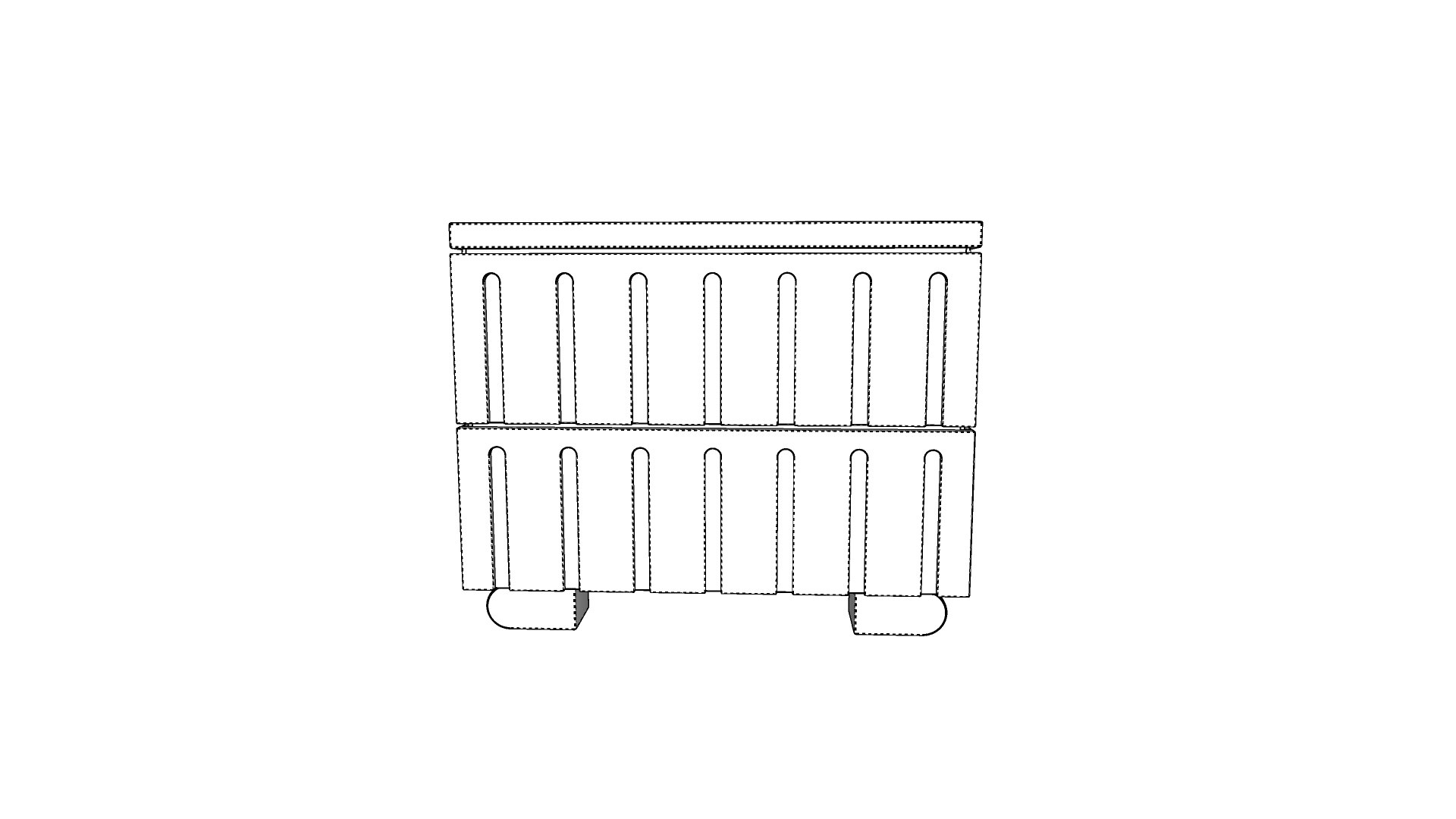3D Athens Bedside Table - TurboSquid 2239157