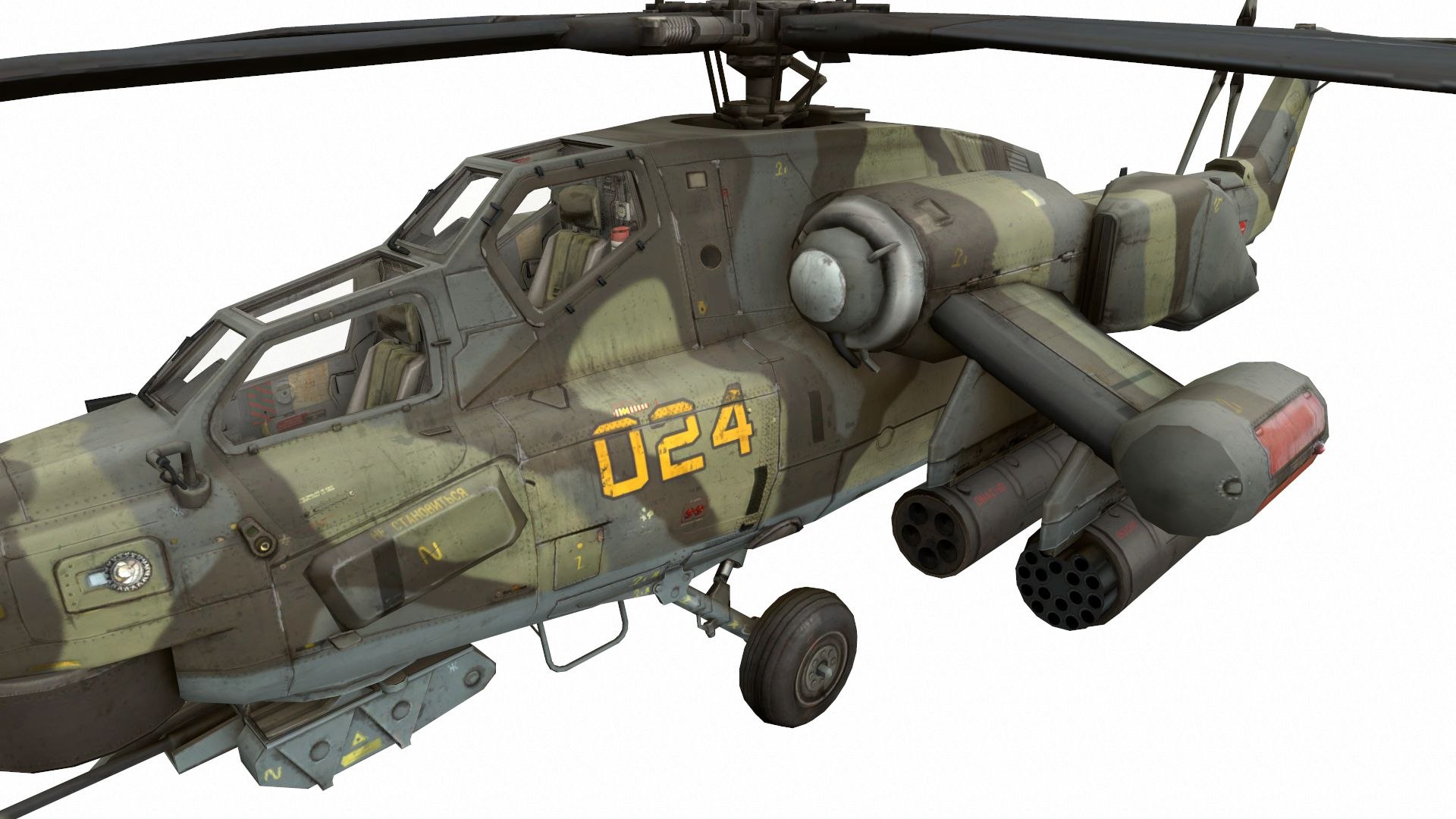 3D mi-28 russian attack model - TurboSquid 1538902