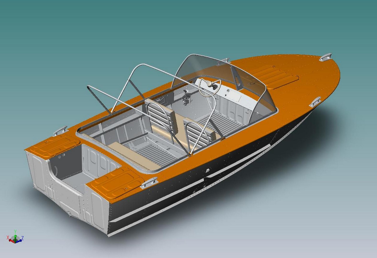 3D Boat Progress 2M - TurboSquid 2168107