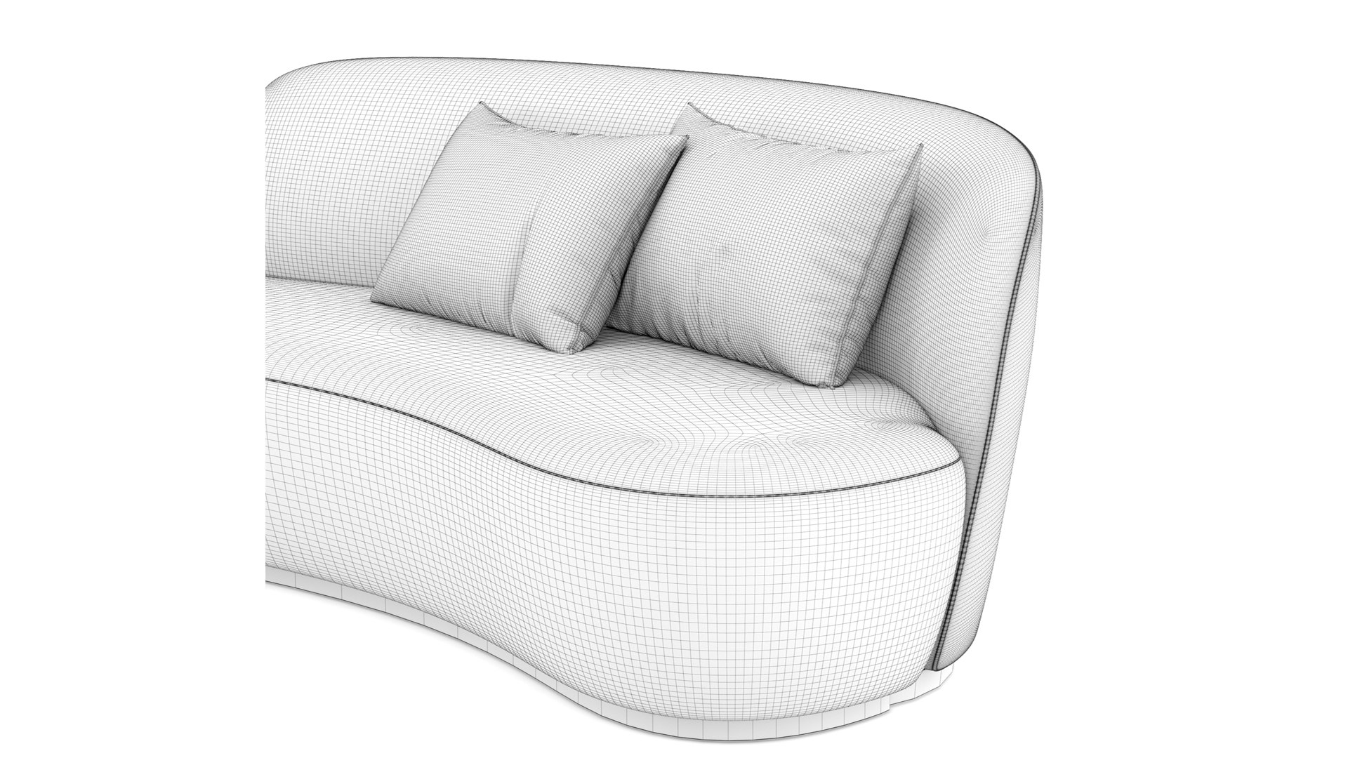 RH Copenhagen Sofa 3D Model - TurboSquid 2108469