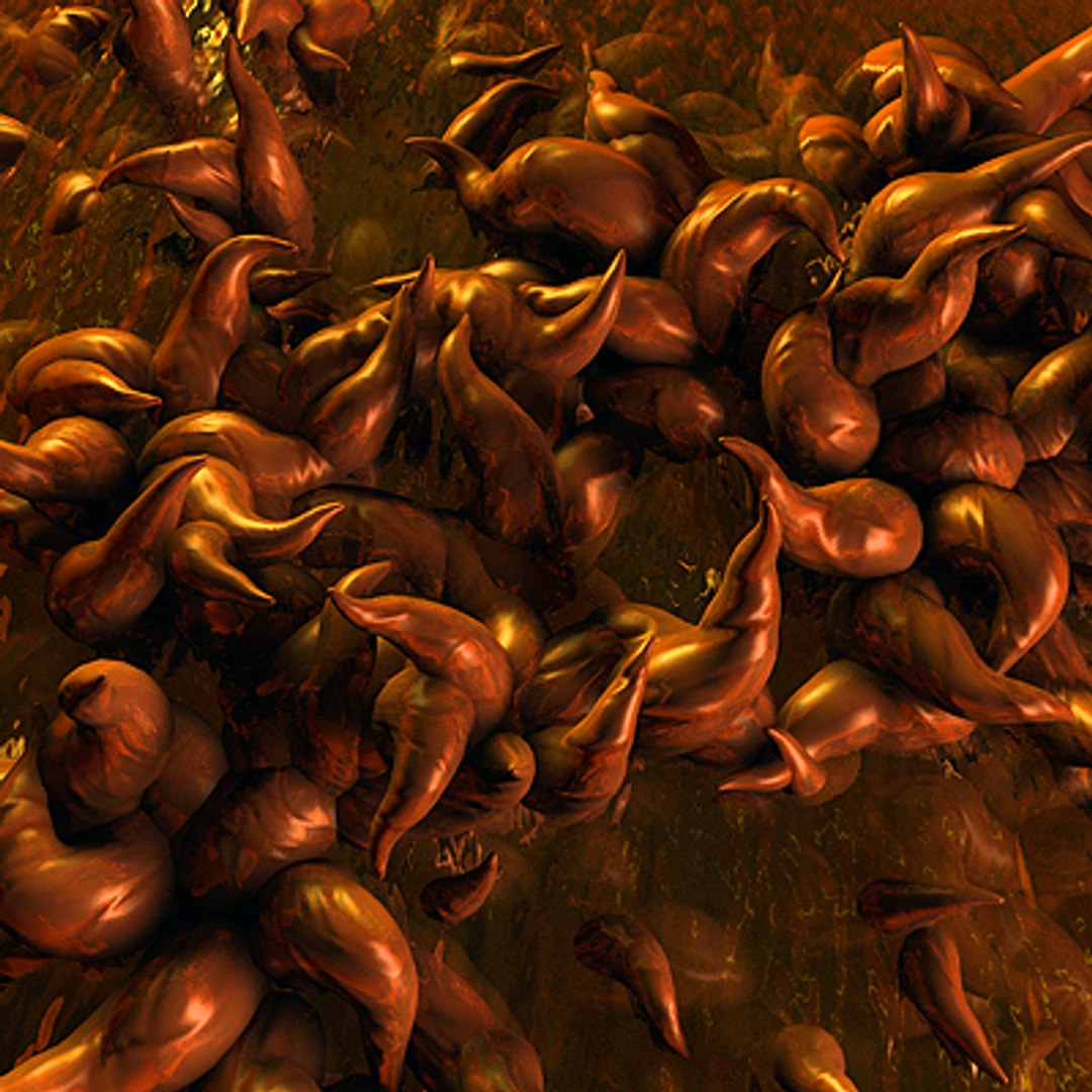 3d Model Alien Worms