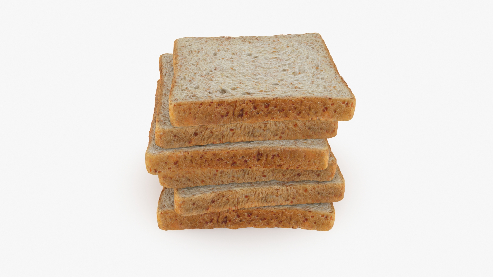 Sliced Bread 3D Model - TurboSquid 2156757