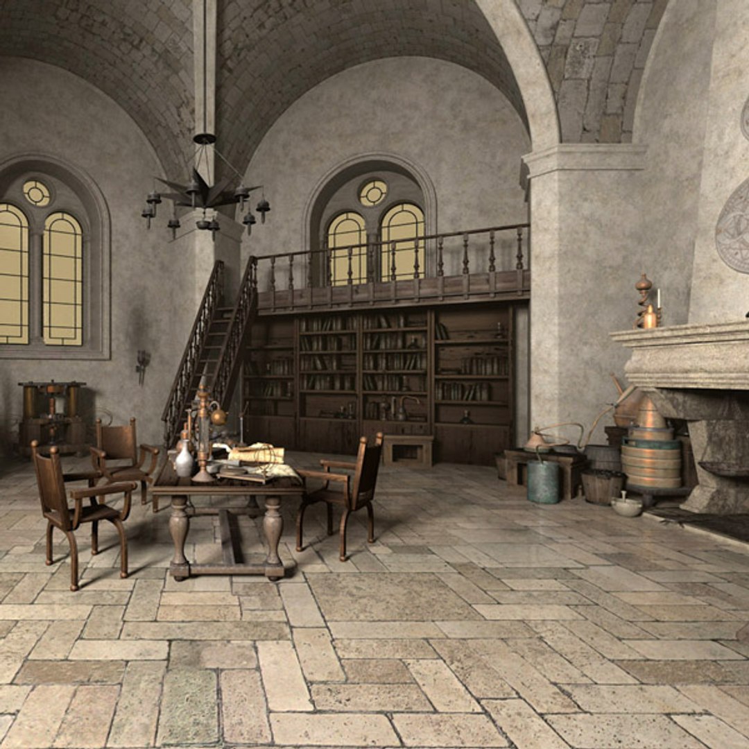 Alchemist Laboratory C4d