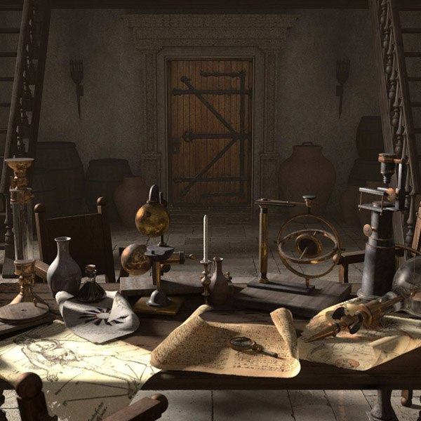 alchemist laboratory c4d