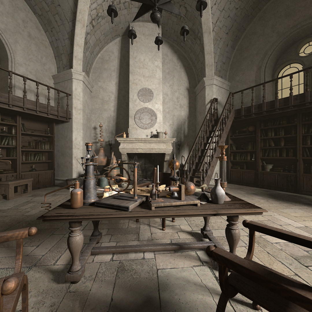 Alchemist Laboratory C4d