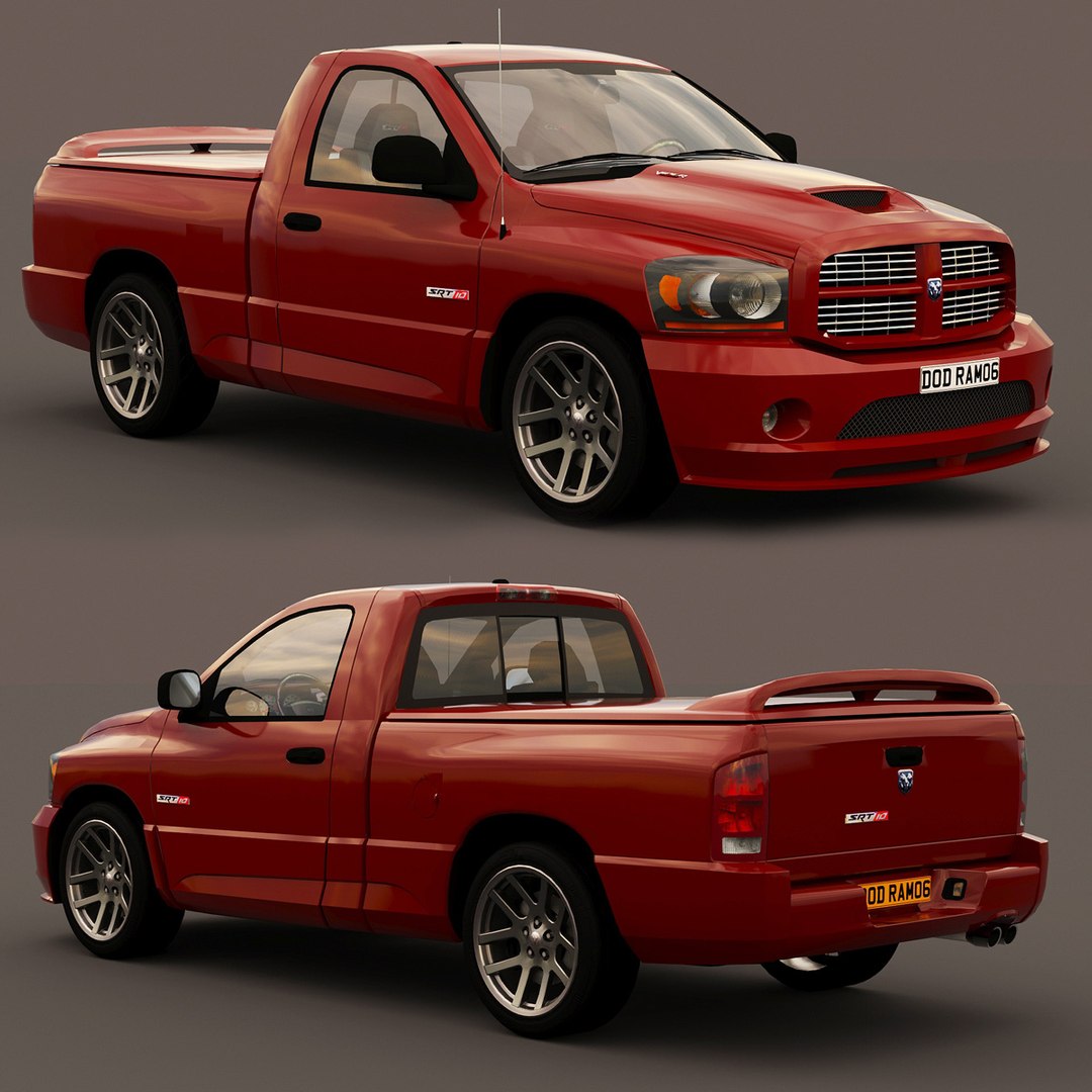 3D Dodge Ram Srt10 2006 - TurboSquid 1987770