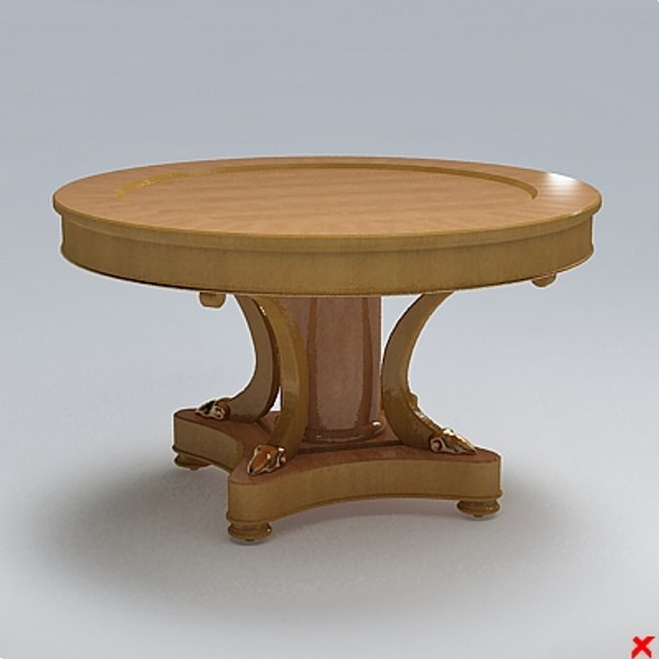 3ds max table