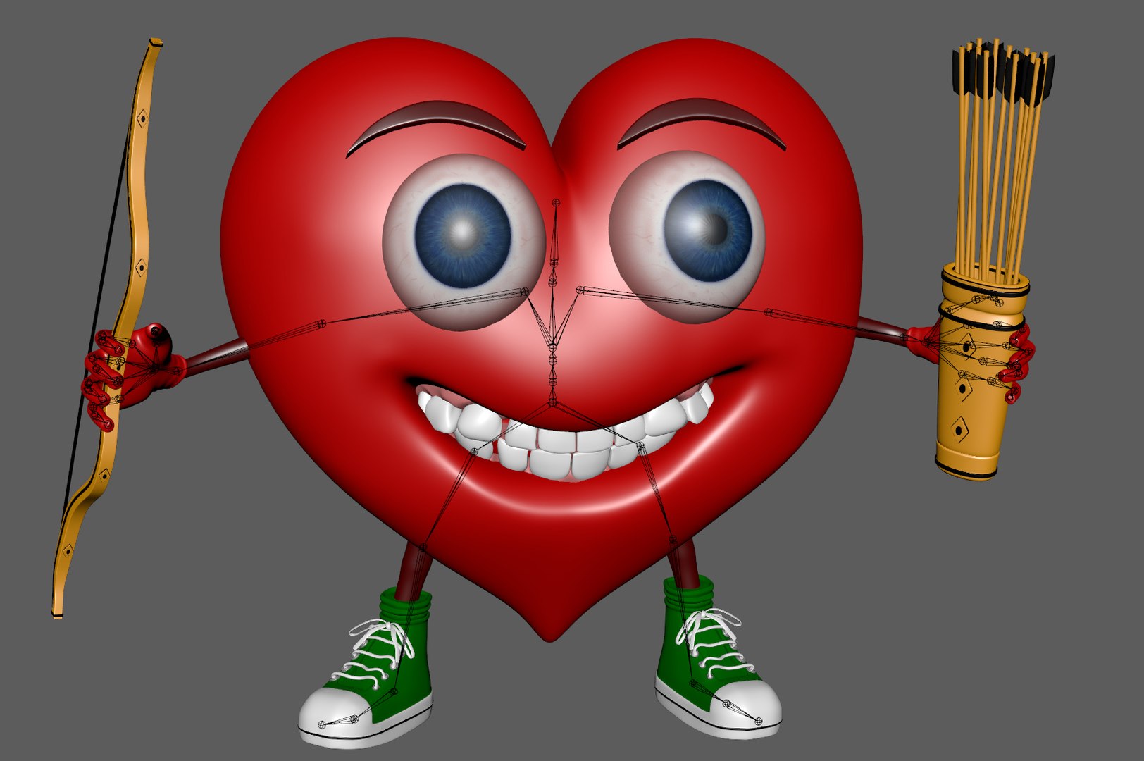 3D Character Rigg Model - TurboSquid 1251936