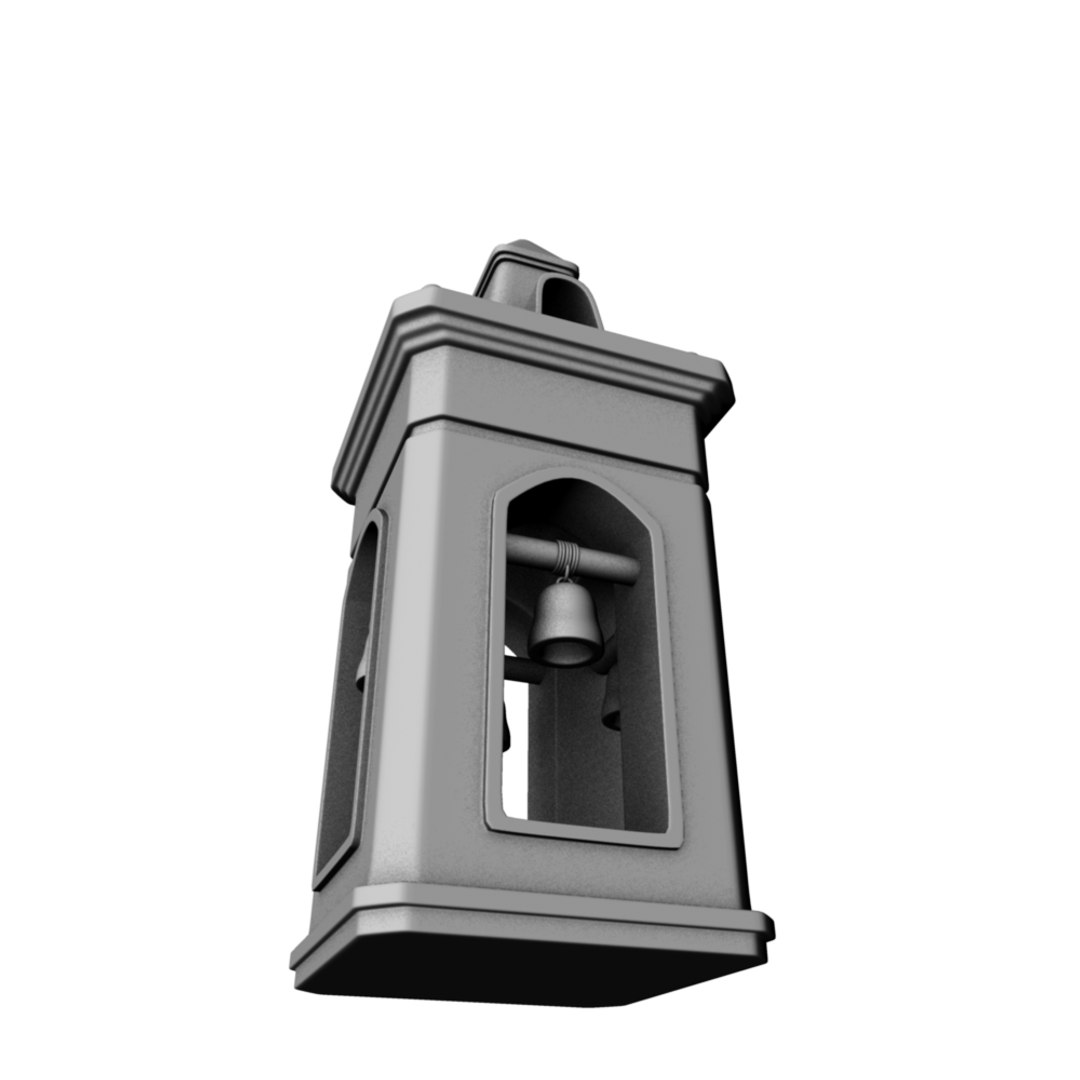 Bell Tower 3d Model