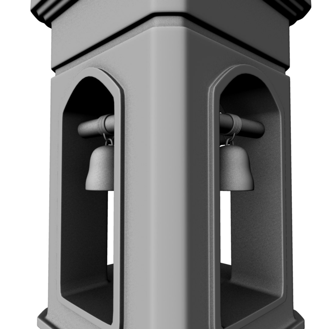 Bell Tower 3d Model