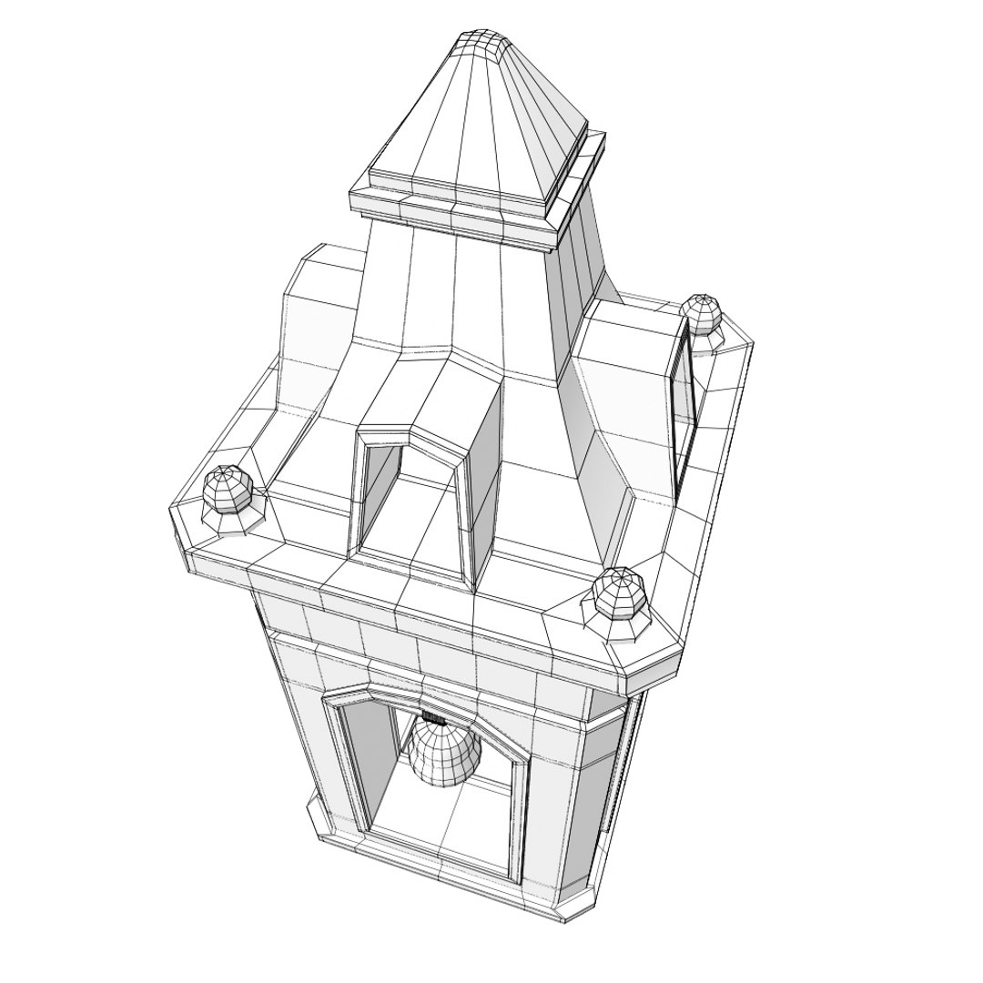 Bell Tower 3d Model