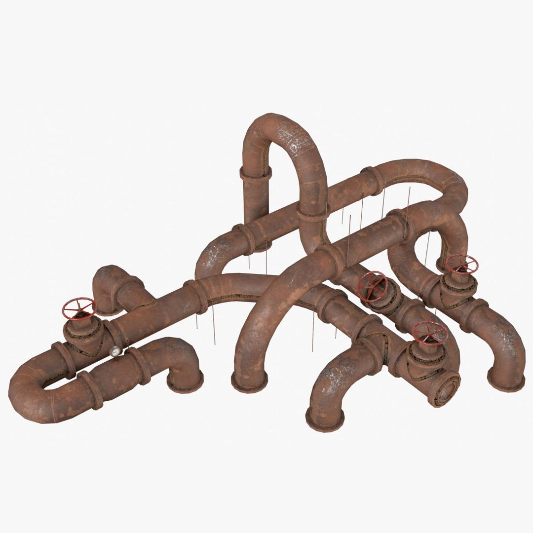 Modular Pipes 3D Model - TurboSquid 1652072